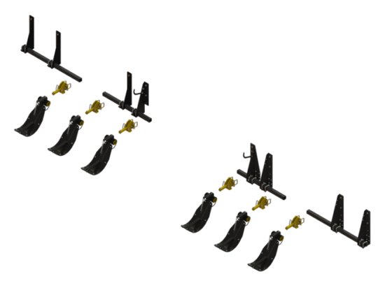 Stalk Stomper® Mounting Kit for Drago® Series II, Folding 12 Row, 30 ...